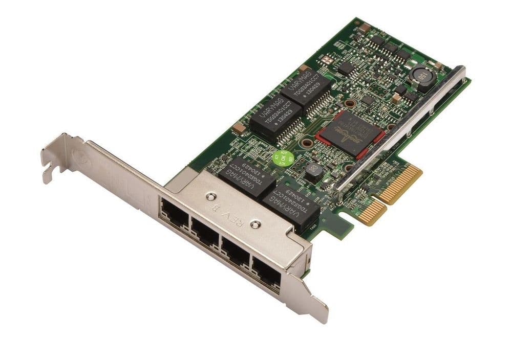 Dell Broadcom 5719 Quad Port 1GbE NIC Network Ethernet PCI-E Adapter KH08P