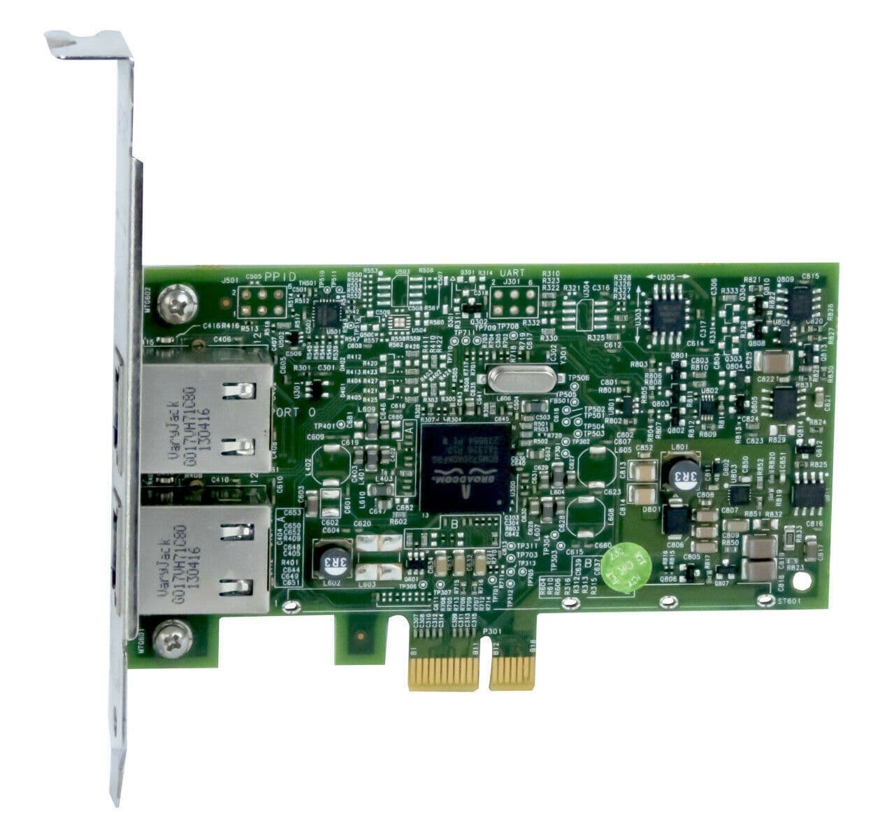 Dell Broadcom 5720 Dual Port 1Gb/s PCI-E NIC Network Interface Card 0FCGN