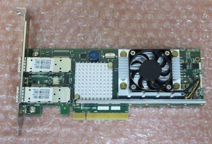 Dell Broadcom 57711 Dual-Port 10GbE Network Interface Card NIC KJYD8 0KJYD8