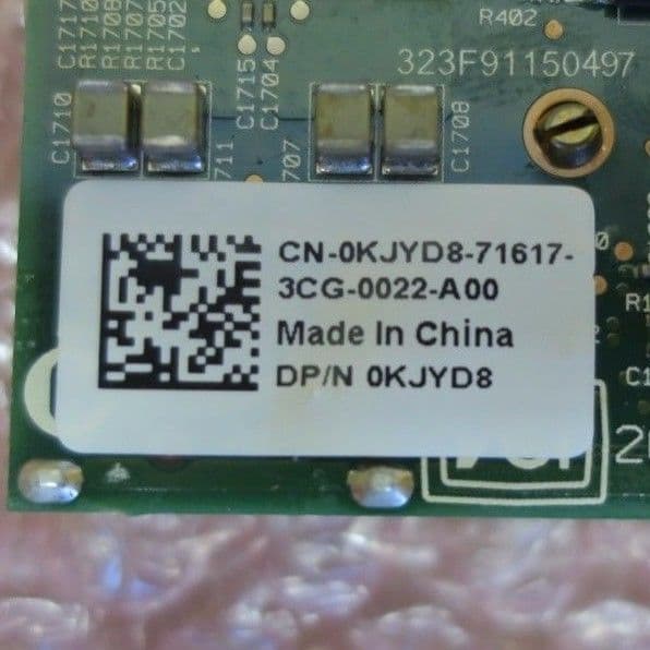 Dell Broadcom 57711 Dual-Port 10GbE Network Interface Card NIC KJYD8 0KJYD8