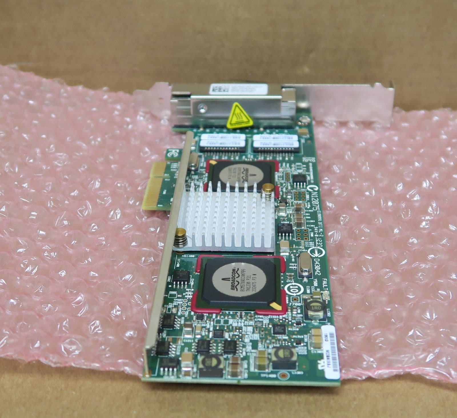 Dell Broadcom 57711 Nextreme II KJYD8 PCI-E Dual Port 10GB Ethernet ...