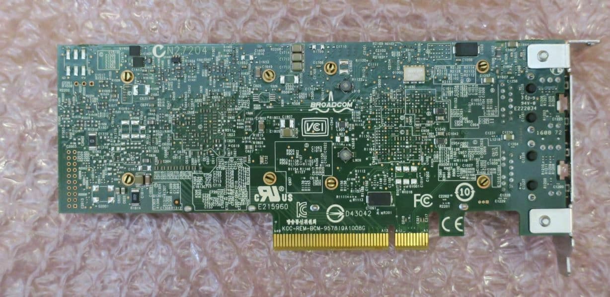 Dell Broadcom 57810S Dual Port 10GbE 10Gb BASE-T Ethernet PCIe Adapter ...