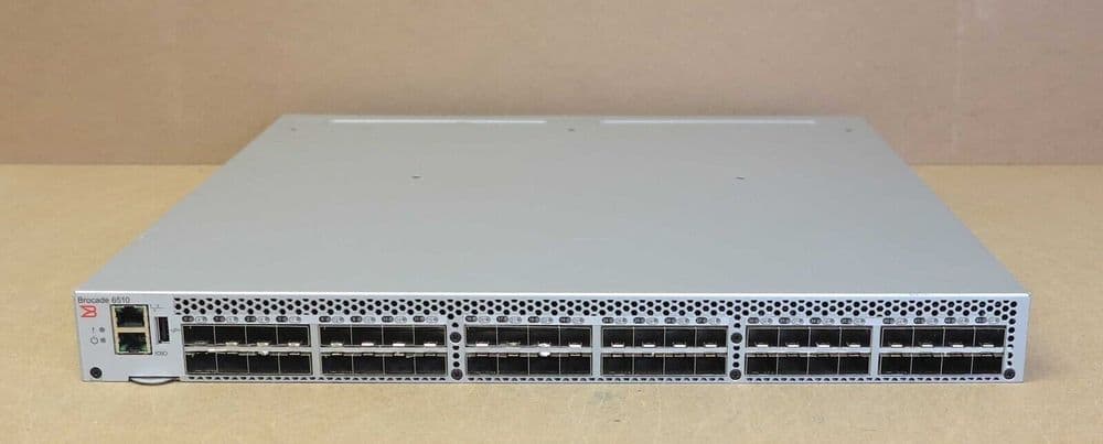 Dell Brocade 6510 24-Port Active 48-Port 16Gb FC Switch DL-6510-24-16G ...