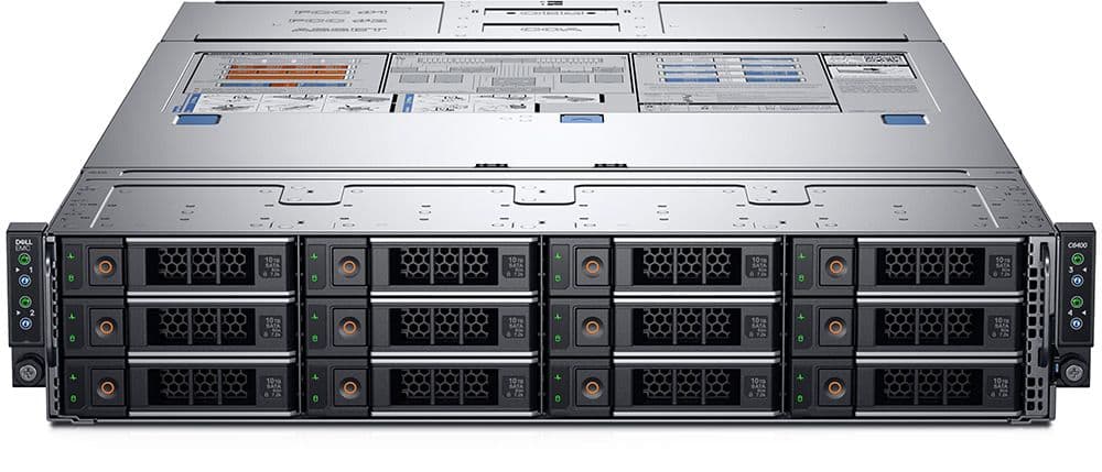 Dell C6400 12x 3 5" Bay Chassis 4x C6420 8x 14-Core Gold 6132 512GB RAM ...