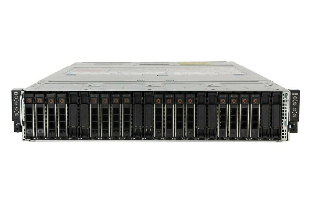 Dell C6400 24-Bay 2U Chassis 4x C6420 Node 8x Gold 6130 256GB Ram 16x 2 ...