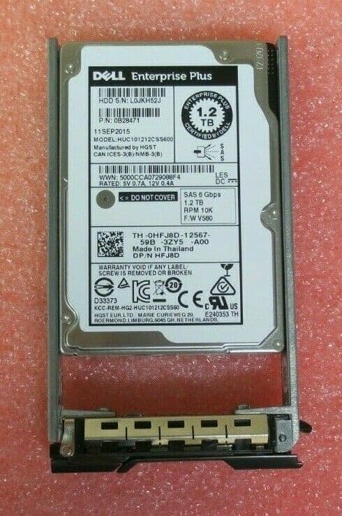 Dell Compellent 1 2TB 10k SAS 2 5" 6G Hard Drive HDD SCv2020 SC4020 ...