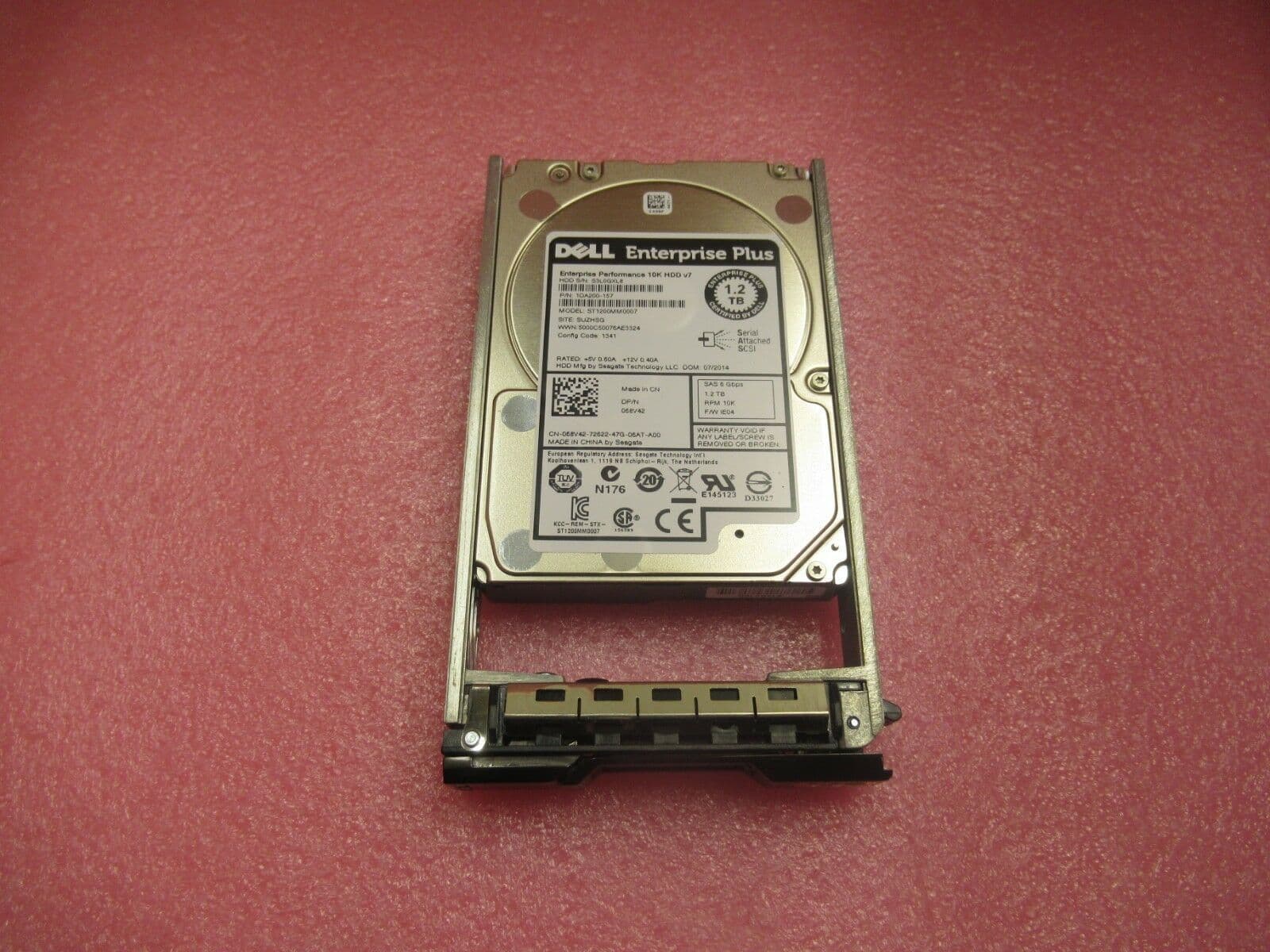 Dell Compellent 1 2TB 10k SAS 2 5" Hard Drive in SCv2020 / SC4020 Tray ...