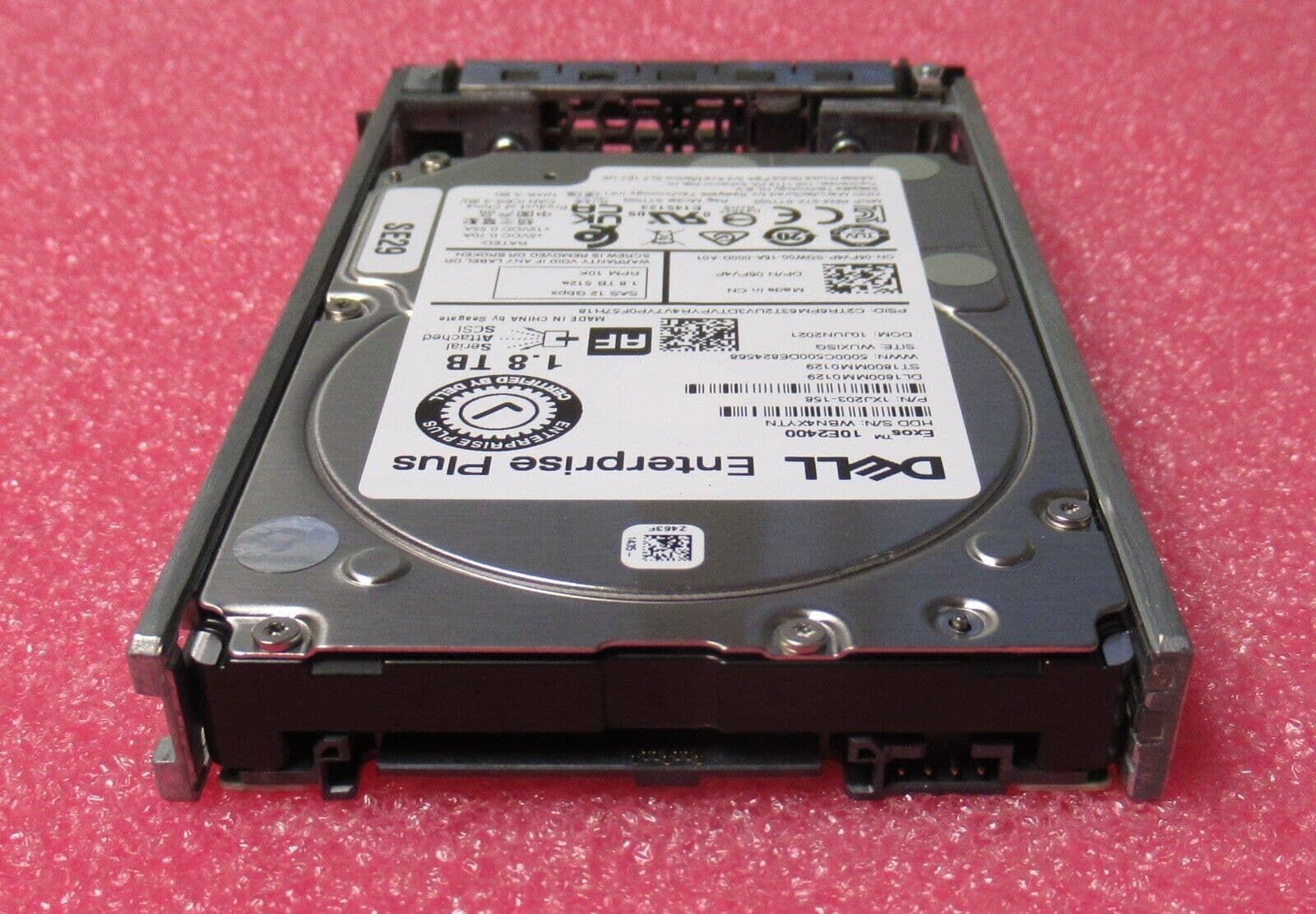 Dell Compellent 1 8TB 10k SAS 2 5" 12G 512e Enterprise Plus Hard Drive ...