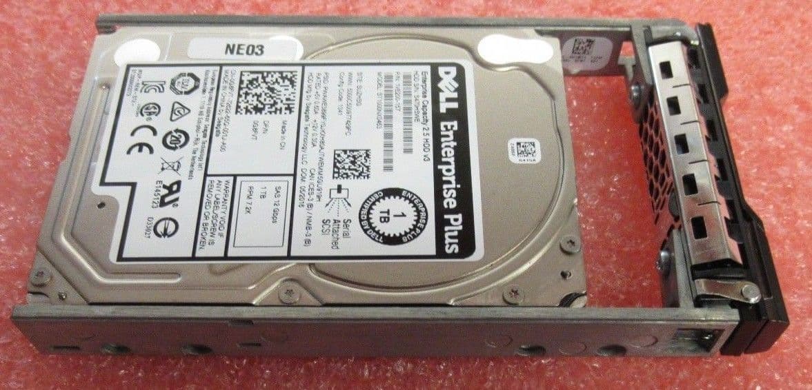 Dell Compellent 1TB 7 2K 12Gbps 2 5" SAS HDD Hard Disk Drive G8FVT Dell ...
