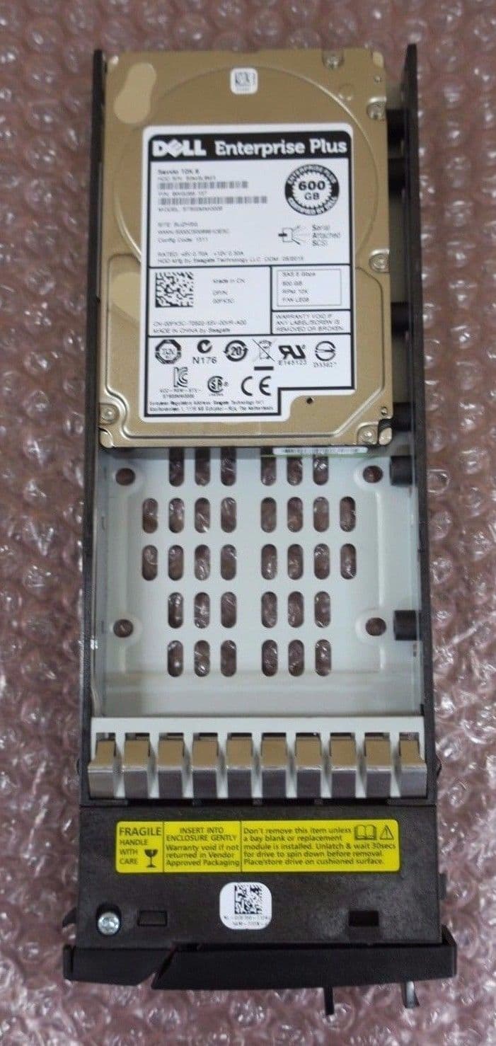 Dell Compellent 600GB Xyratex 10K 2 5 SAS 6Gbp/s HDD Hard Drive Caddy GVT60
