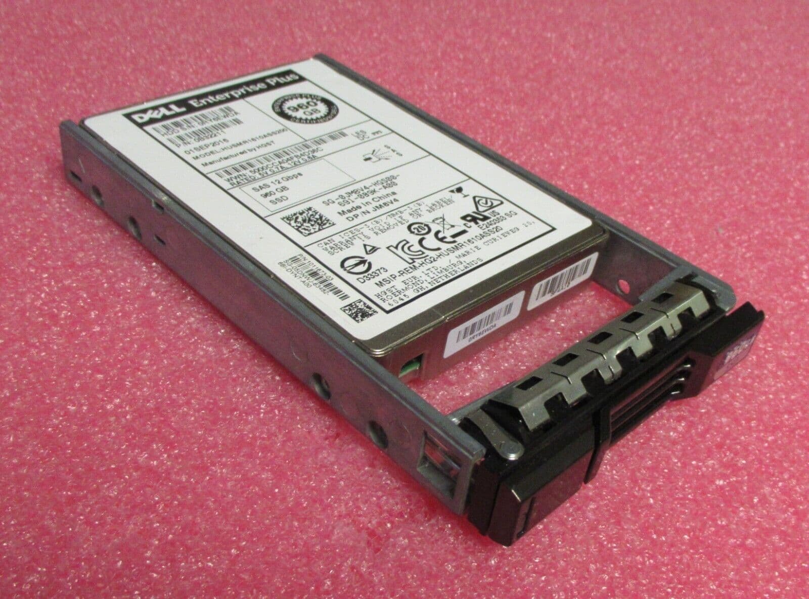 Dell Compellent 960GB 12G SAS SSD 12Gbps Enterprise Plus JM8V4 ...