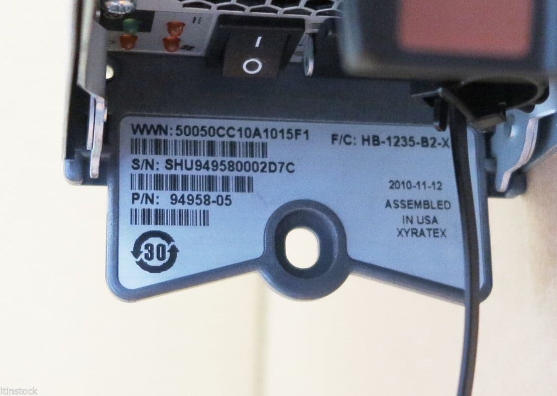 Dell Compellent HB-1235 30 Series Storage Array - 2x Controllers 10x ...