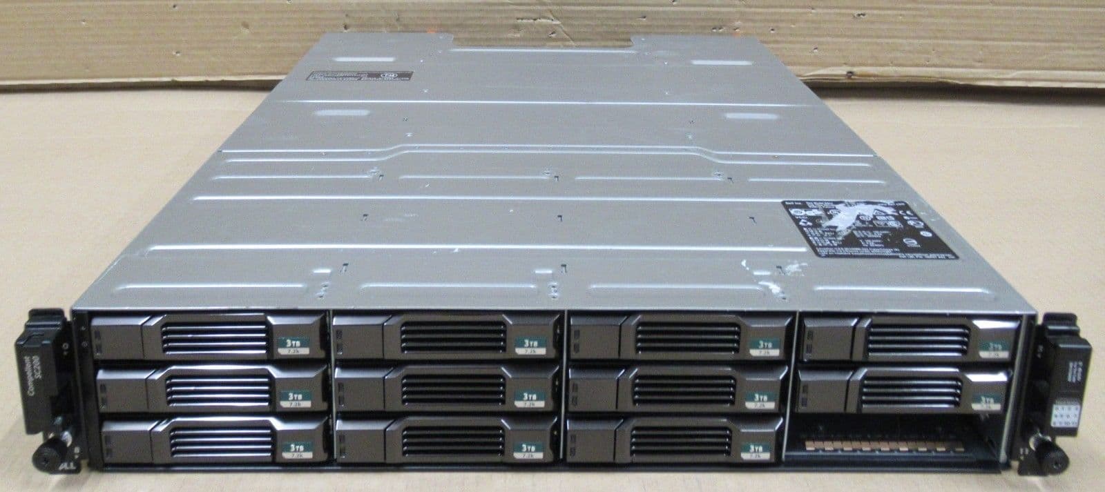 Dell Compellent SC200 33TB SAS 11 x 3TB 2x SC2 EMM Controllers ...