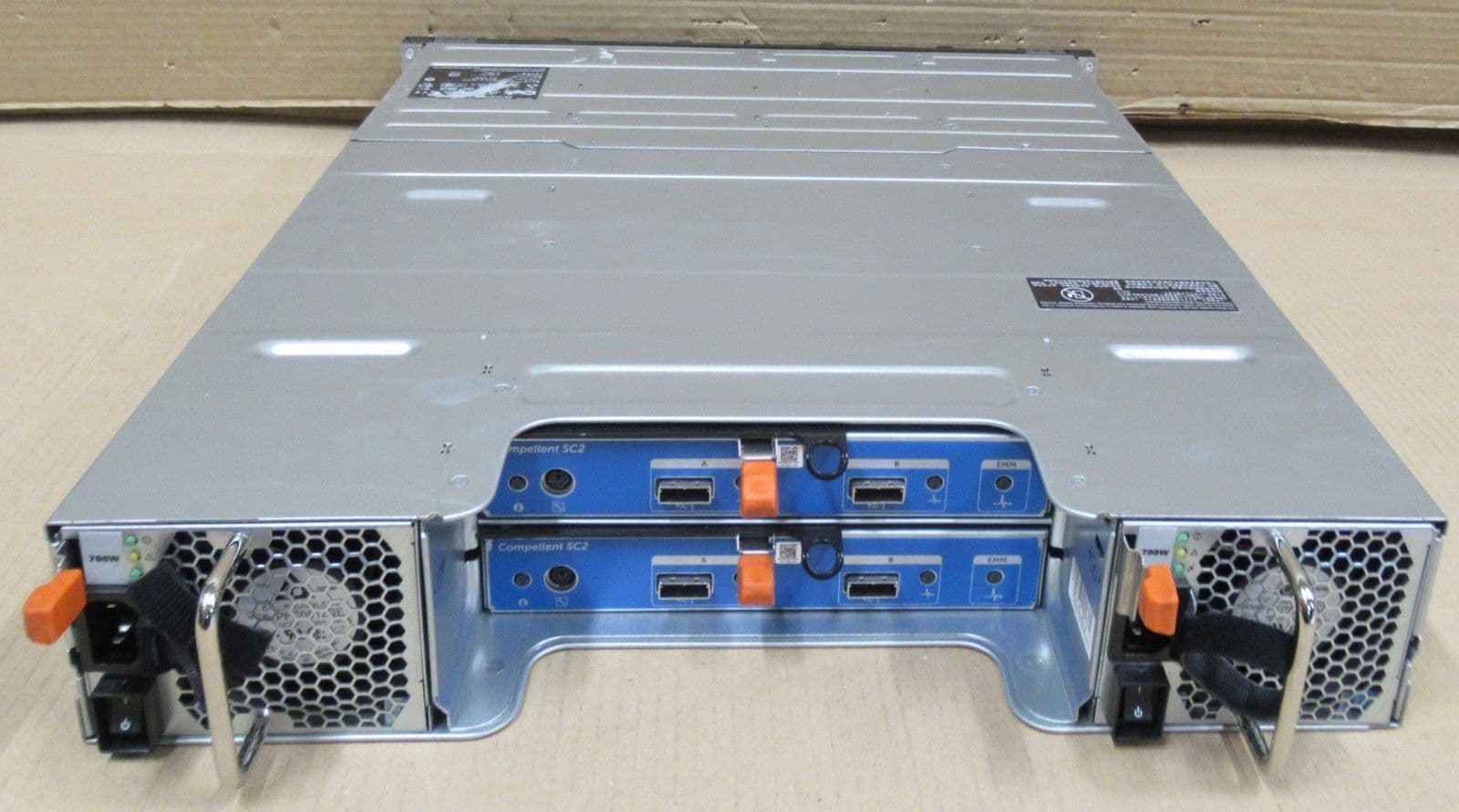 Dell Compellent SC200 36TB SAS 12 x 3TB 2x SC2 EMM Controllers ...