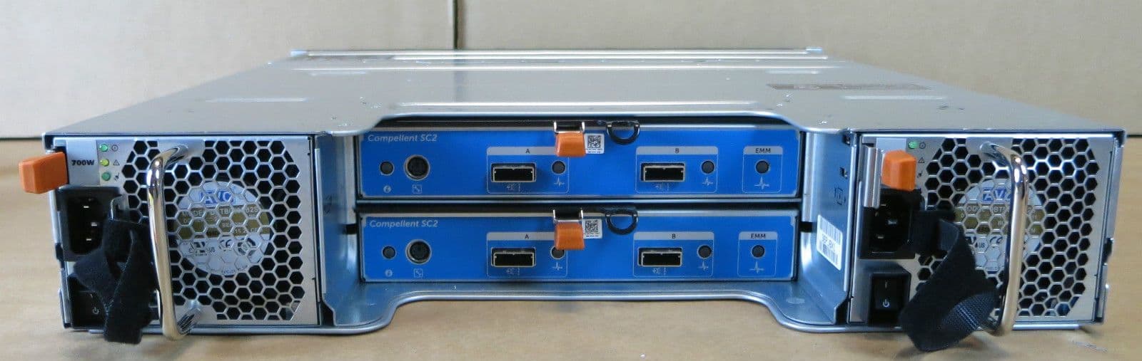 Dell Compellent SC220 7 2TB 24 x 1TB SAS 2x 700w PSU 2x SC2 Expan ...
