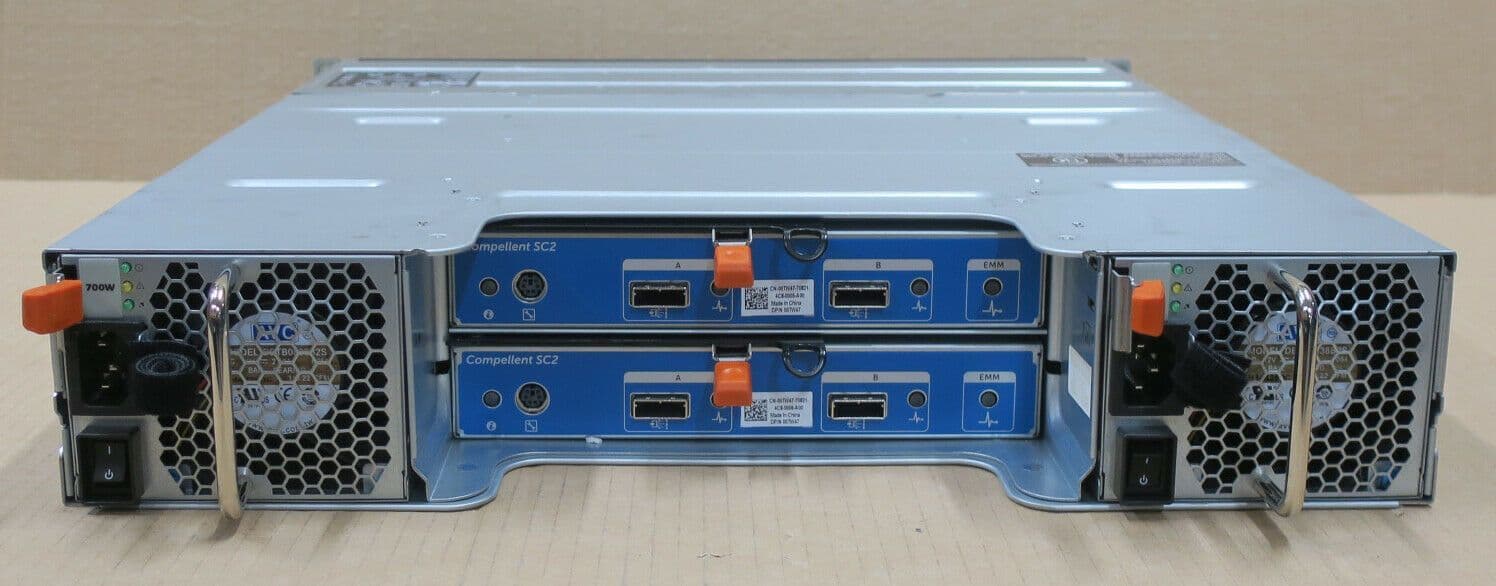 Dell Compellent SC220 Expansion Enclosure 24x 1 2TB HDD 2x SC2 ...
