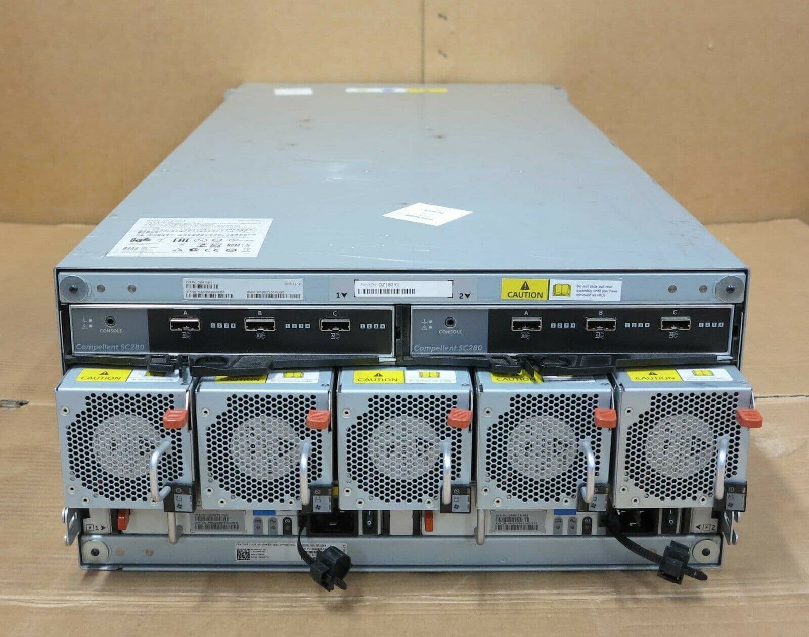 Dell Compellent SC280 84 x 3 5" Bays High Density Storage Enclosure 5U ...