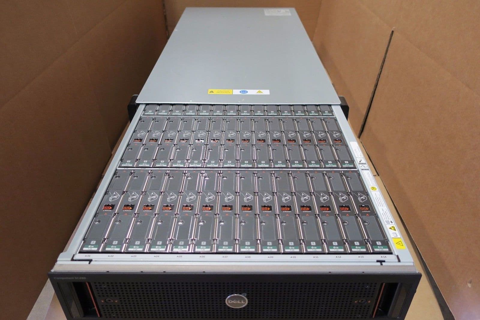 Dell Compellent SC280 High Density Dense Storage Enclosure 504TB 5U 12G SAS