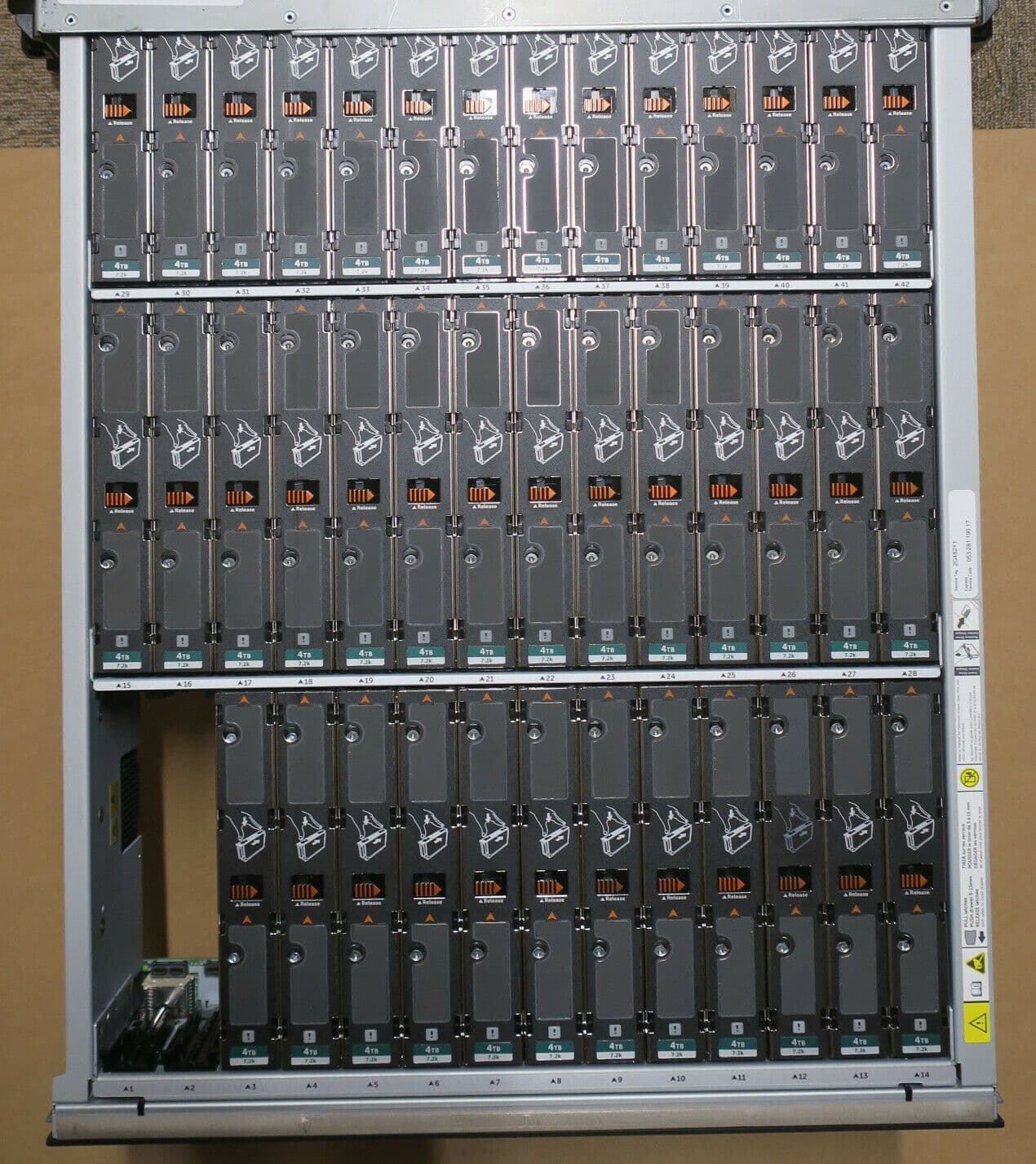 Dell Compellent SC280 High Density Dense Storage Enclosure 5U 12G SAS ...