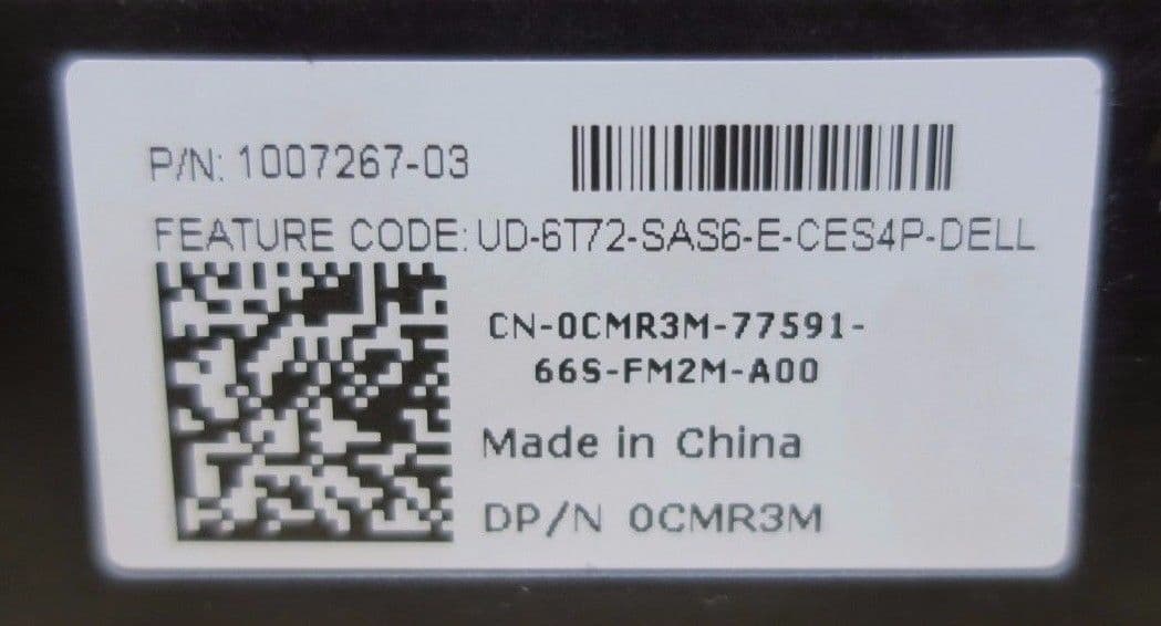 Dell Compellent SC280 SCV2080 3 5" HDD Tray Housing Caddy 0CMR3M 1007267-03