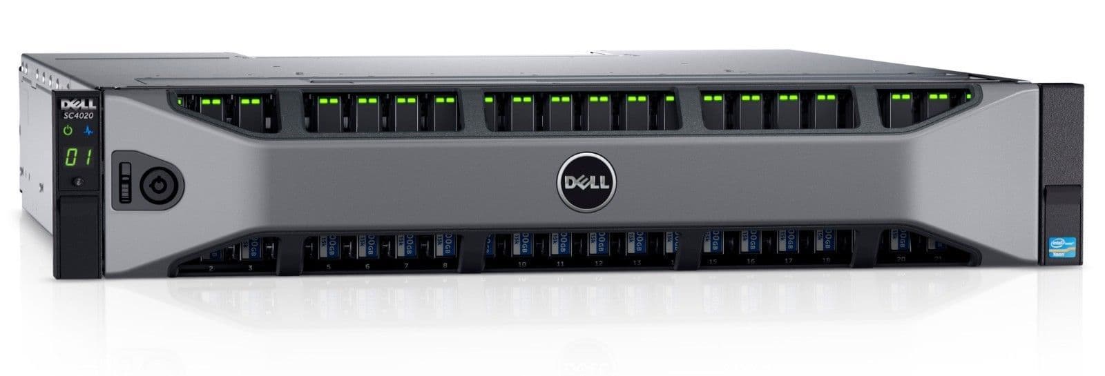 Dell Compellent SC4020 FC Storage Array 2x 2-Port 16Gb FC Controller No ...