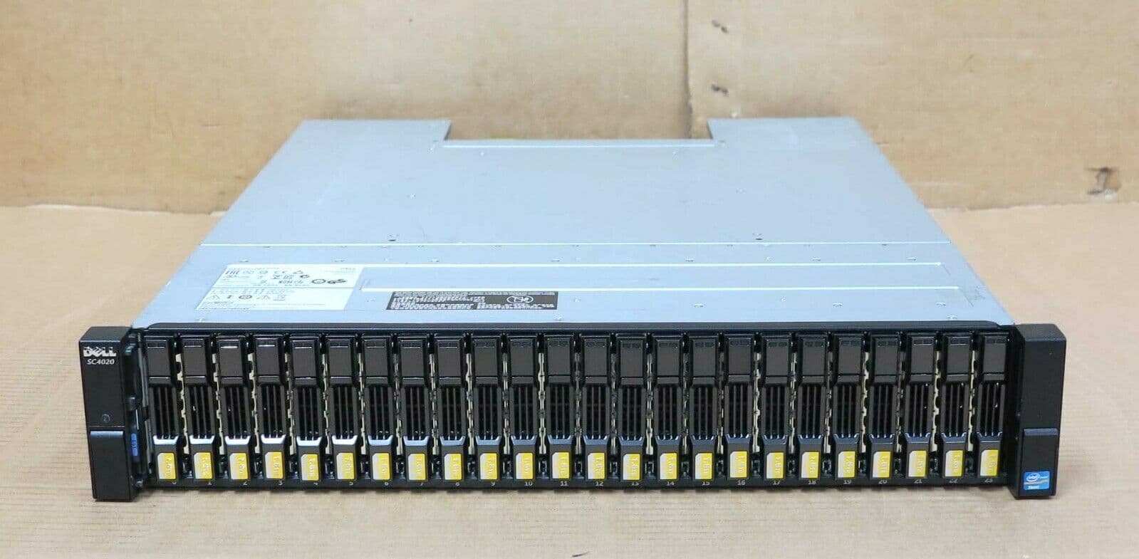 Dell Compellent SC4020 Storage Array 2x 2-Port 10G iSCI Controller 24x ...