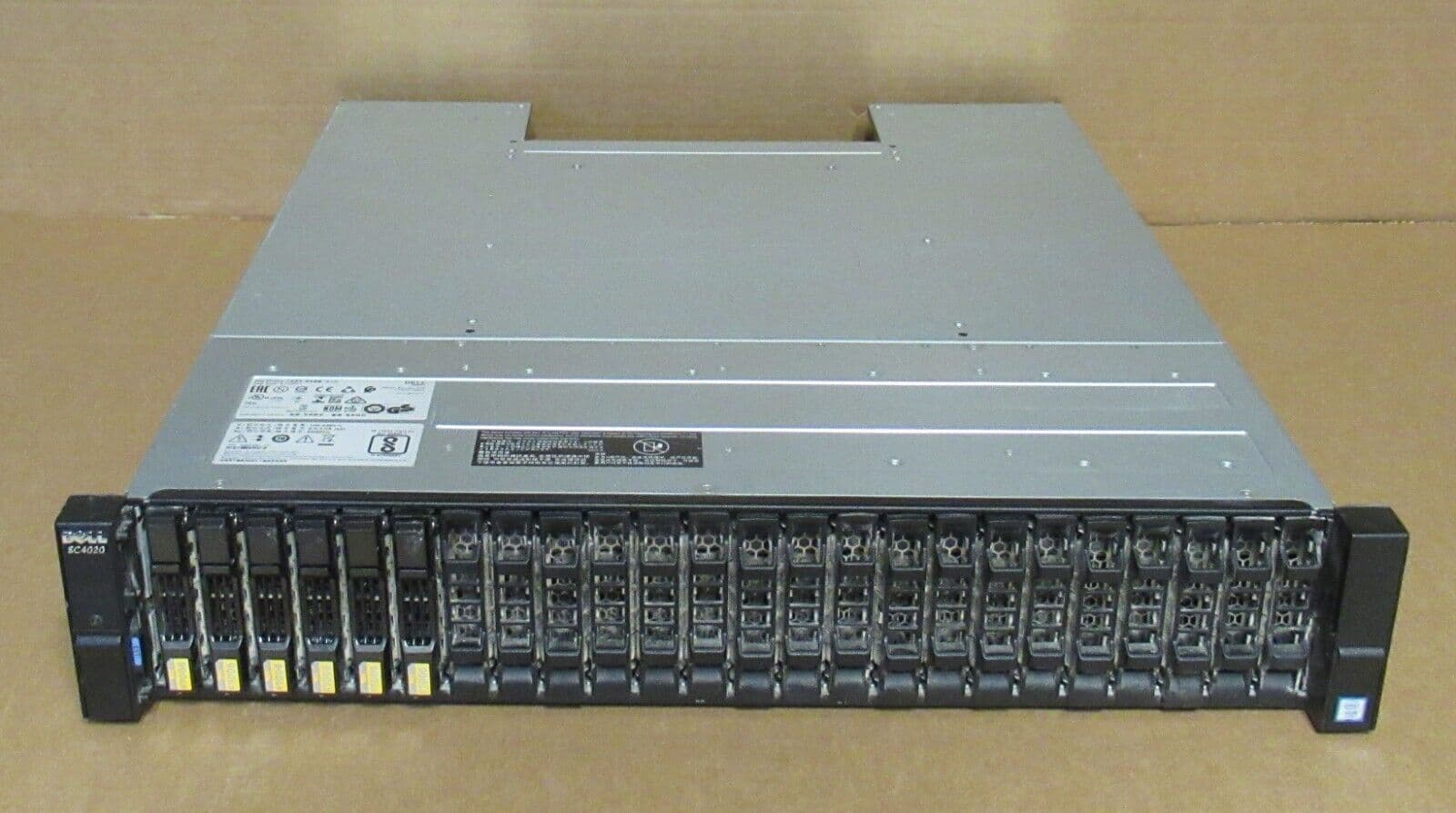Dell Compellent SC4020 Storage Array 6 x 900GB HDD 2x 10G-iSCSI-2 ...