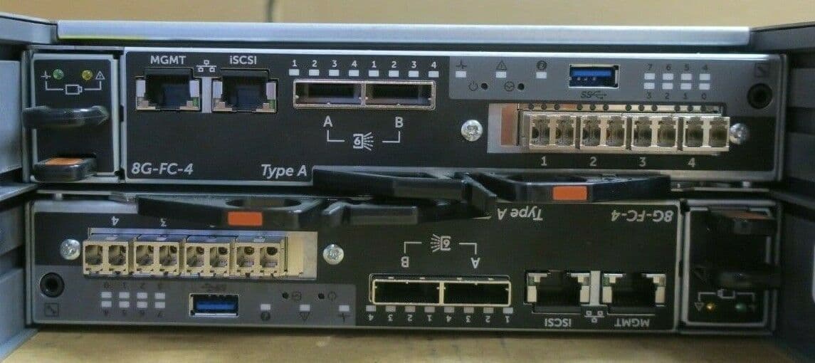 Dell Compellent SC4020F Storage Array Dual 8Gb FC Controller 8G-FC-4 ...