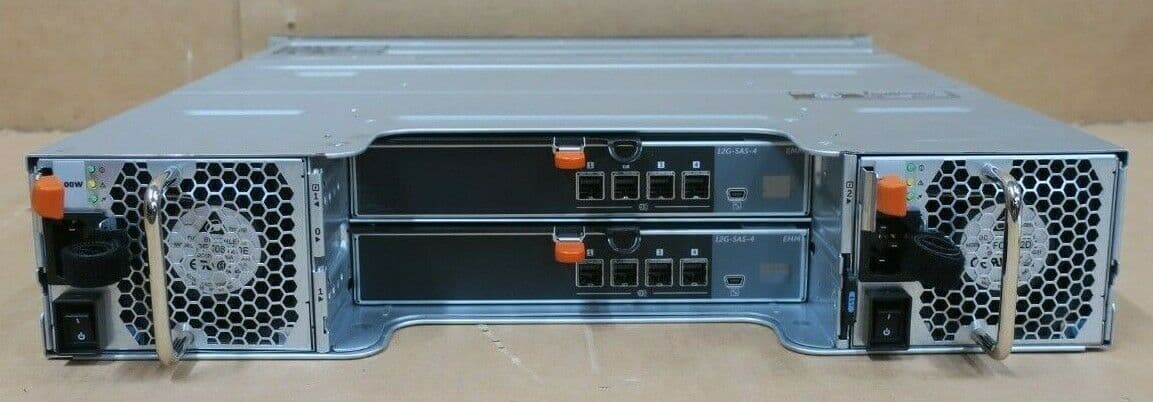 Dell Compellent SC420 Expansion Enclosure 17x 800GB SAS 12G SSD 2x EMM ...
