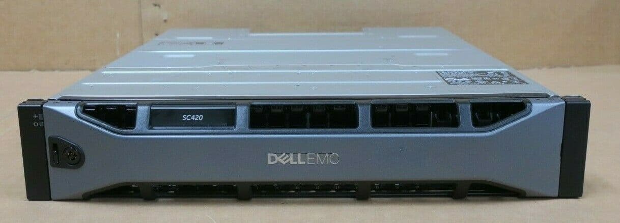 Dell Compellent SC420 Expansion Enclosure 17x 800GB SAS 12G SSD 2x EMM ...