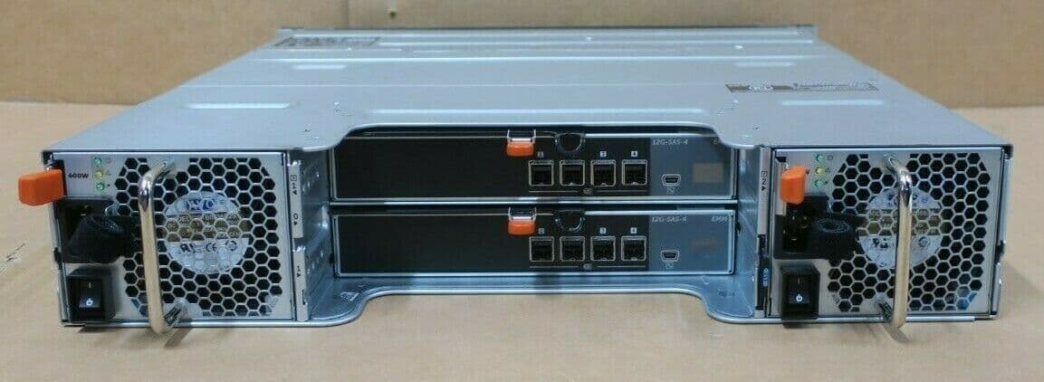 Dell Compellent SC420 Expansion Enclosure 24x 1 8TB 10K SAS HDD 2x EMM ...