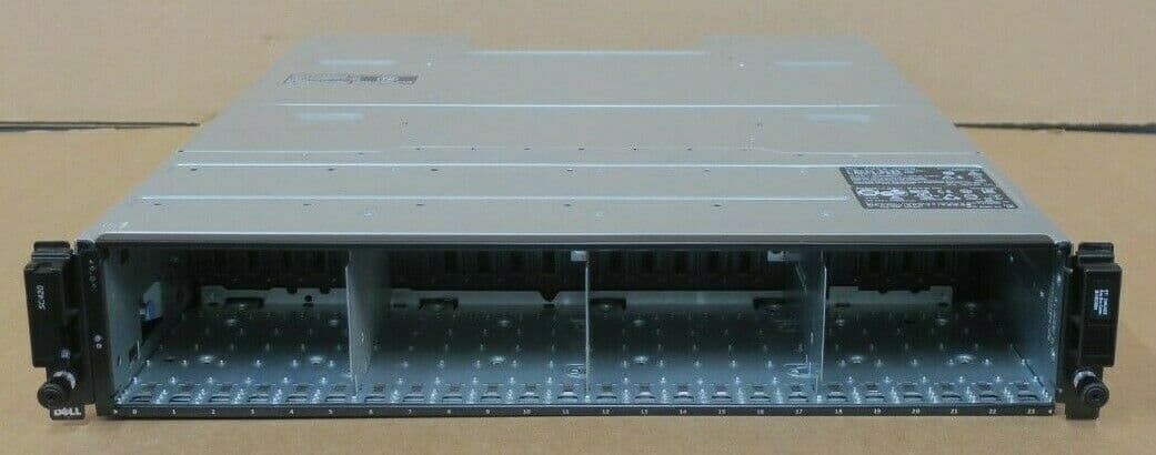 Dell Compellent SC420 Expansion Enclosure 24x 2 5" SAS Bays 2x 12G-SAS ...