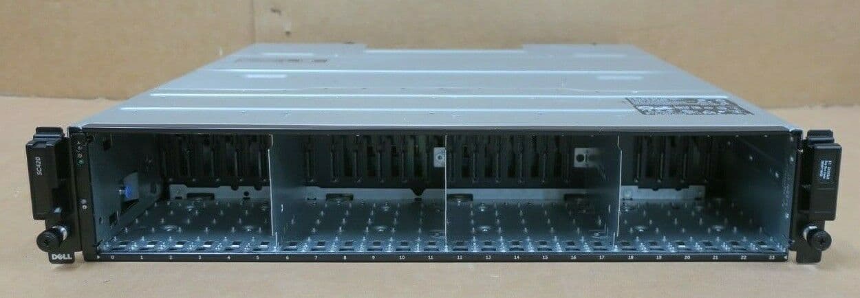 Dell Compellent SC420 Expansion Enclosure 24x 2 5" SAS Drive Bays 2x ...