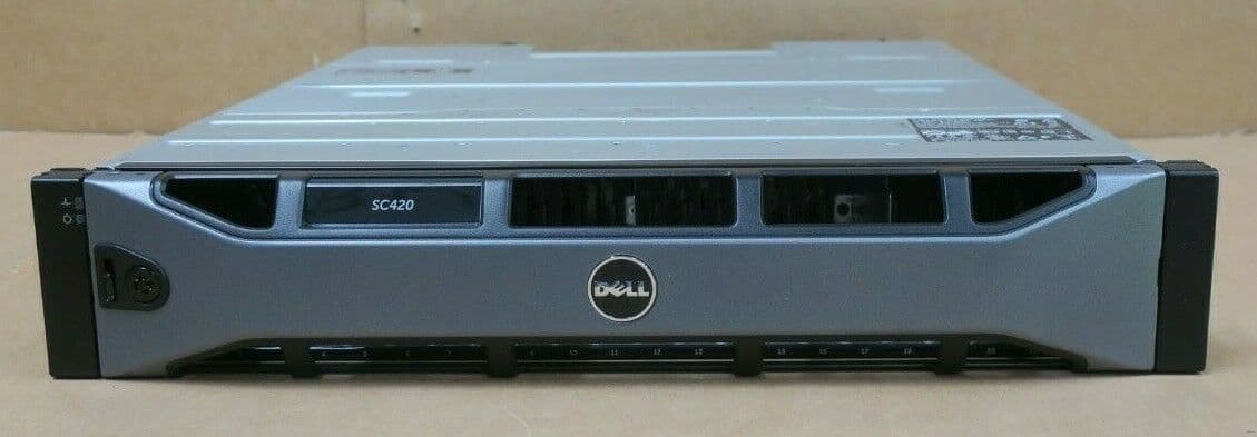 Dell Compellent SC420 Expansion Enclosure 24x 2 5" SAS Drive Bays 2x ...