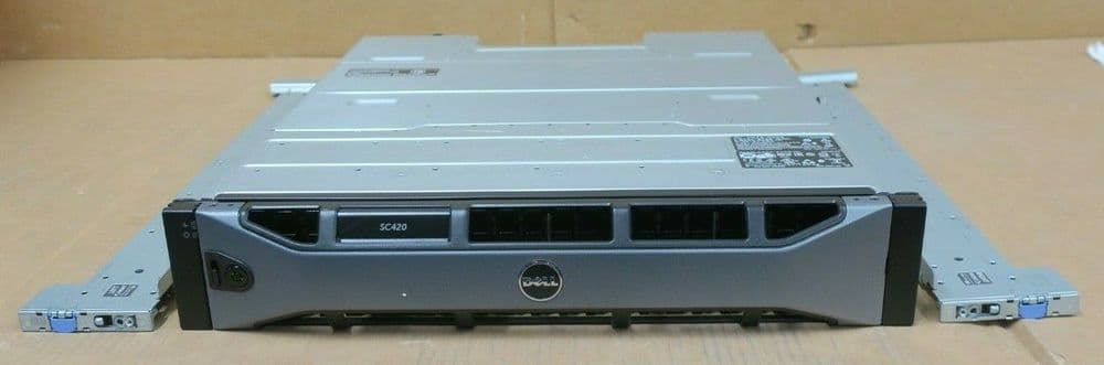 Dell Compellent SC420 Expansion Enclosure 24x 400GB SSD 2x 12G-SAS-4 ...