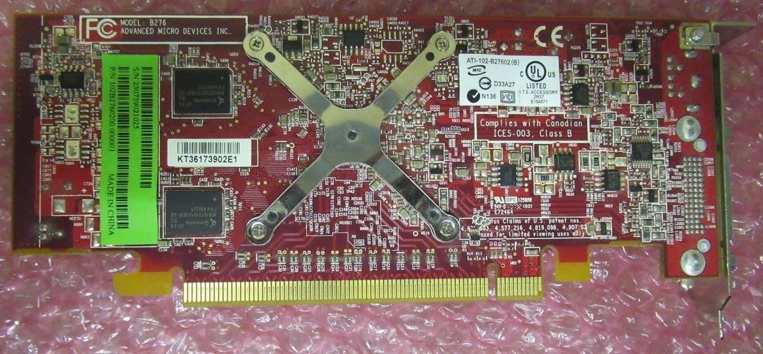 Dell CP309 ATI Radeon HD2400XT 256MB PCI-E X16 Low Profile Graphics Card