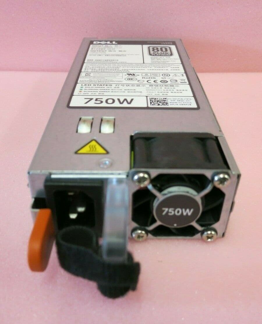 Dell D750E-S1 5NF18 PowerEdge 750W 80 Plus Platinum Hot Plug Power Supply