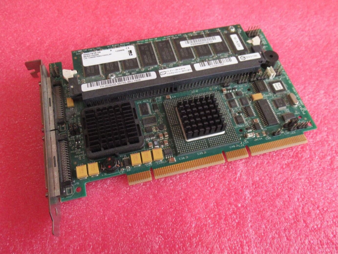 Dell D9205 PERC 4/DC 128MB 64-bit Ultra-320 SCSI PCI-X RAID Controller Card