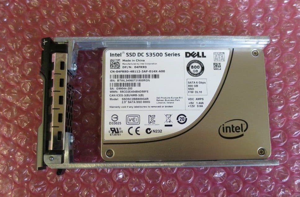 Dell DC S3500 4FR9D MLC SATA III 2 5" 800GB 6Gbps Enterprise SSD ...
