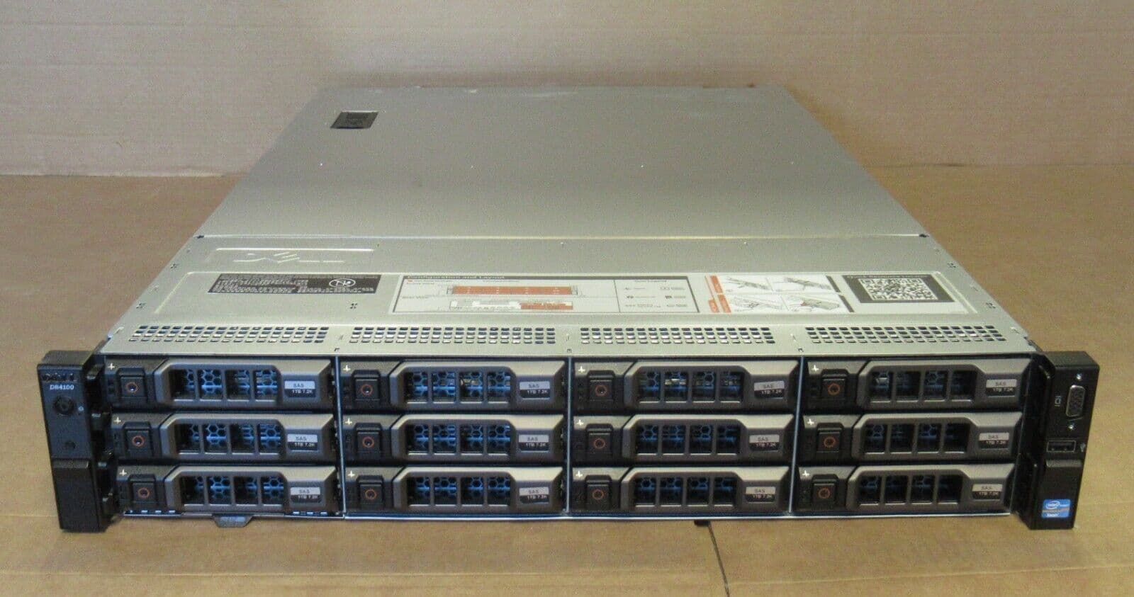 Dell DR4100 2x 6-Core E5-2620 2GHz 32GB Ram 12 6TB Storage Disk Backup ...
