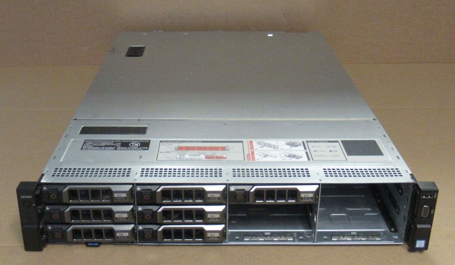 Dell DR4300 2x 10C E5-2660v3 2 6Ghz 28 6TB HDD 12x 3 5" 2x 2 5" Bay Server