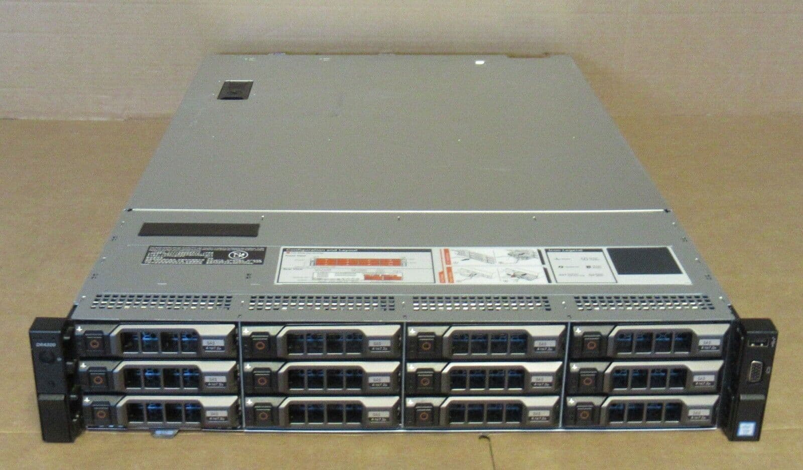 Dell DR4300 2x E5-2650v3 2 3GHz 64GB Ram 48 6TB 12x 3 5" 2x 2 5" HDD ...