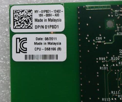 Dell Dual Port Gigabit Server Adapter Ethernet PCIe Network Interface ...