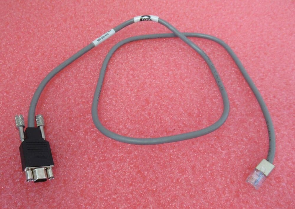 Dell EMC 038-003-085 Micro DB9 To RJ12 SPS Serial Cable 2FT 8in Grey