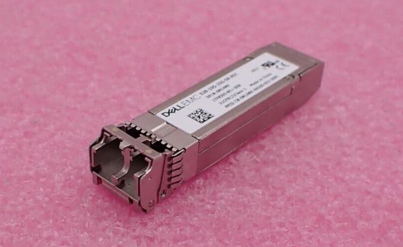 Dell EMC 10/25Gb Dual Rate SFP28 SR LC Transceiver S28-10G-25G-SR-85C M14MK