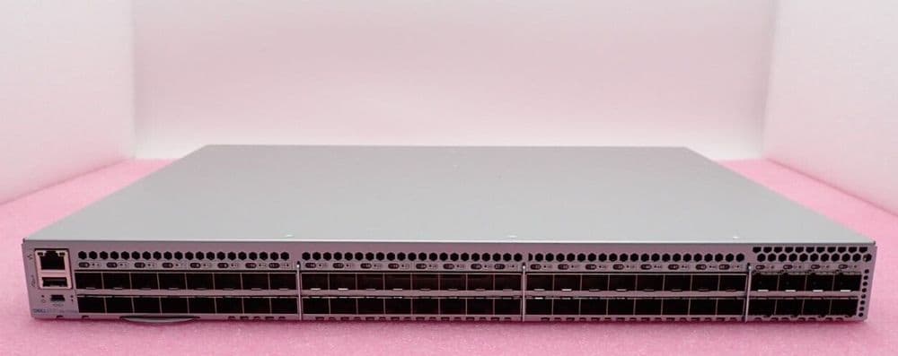 Dell EMC DS-7720B G720 48x 64GbE SFP 8x 2x64G SFP-DD 24Act B2F 1U FC ...