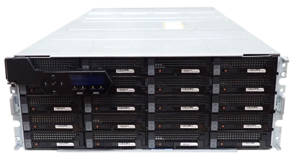 Dell EMC Isilon Hybrid H500 60-Bay 4-Node NAS Storage 20x 3-Bay Caddies