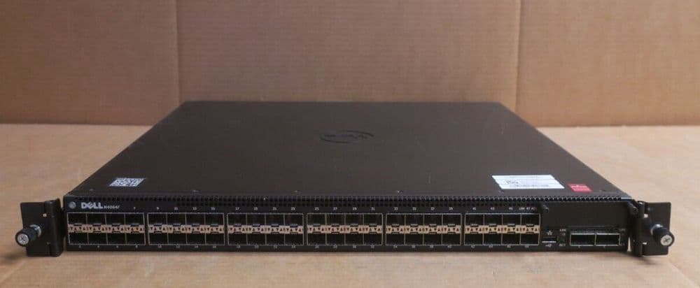 Dell EMC Networking N4064F 48x 10Gb SFP 2x 40Gb Port QSFP L3 Ethernet ...