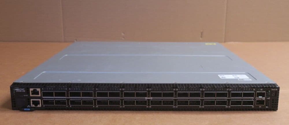 Dell EMC Networking Z9100-ON 32x 100GbE QSFP28 2x 10Gb SFP FC Switch ...