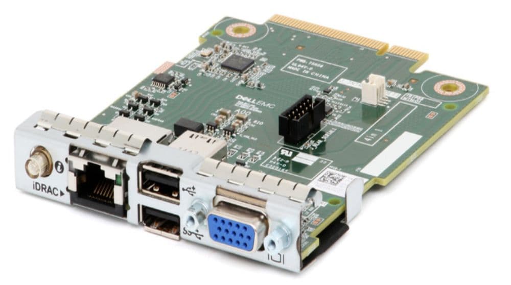 DELL EMC PowerEdge R750 IO Card IDrac RJ45 2 USB Ports 1 VGA Rear Board ...